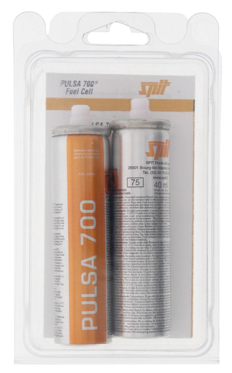SPIT - Cartouche gaz Pulsa 700 blister de 2 | SFIC