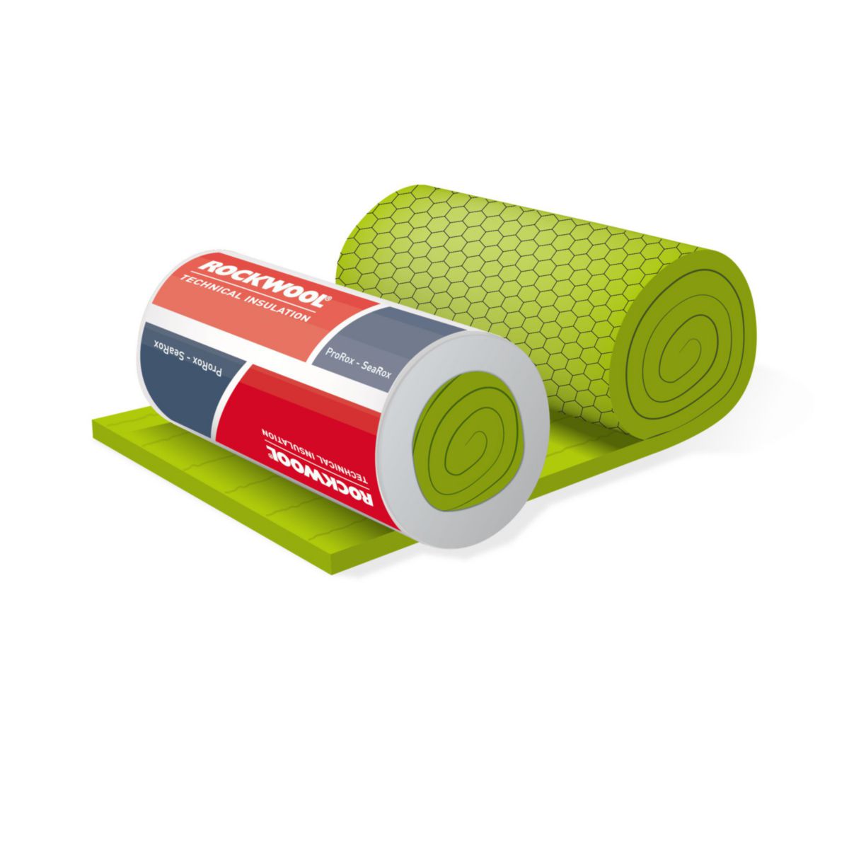 ROCKWOOL - Matelas grillagé ProRox WM 960 100kg/m3 épaisseur 120mm 2 ...