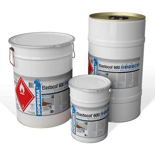 SOPREMA - Enduits imprégnation à froid bitume Elastocol 600 bidon de 1 litre | SFIC