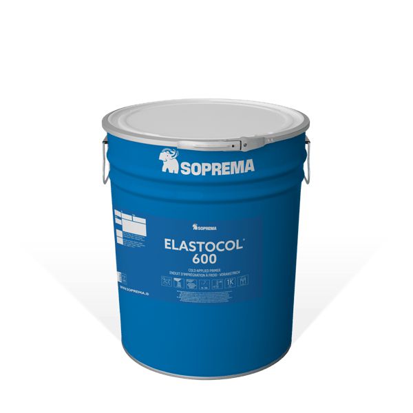 SOPREMA - Enduits imprégnation à froid bitume Elastocol 600 bidon de 1 litre | SFIC