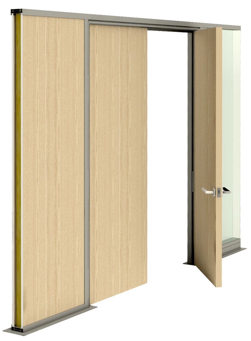 REVILOX - Porte semi-fixe stratifiée 2V toute hauteur x 730 x 40 ...