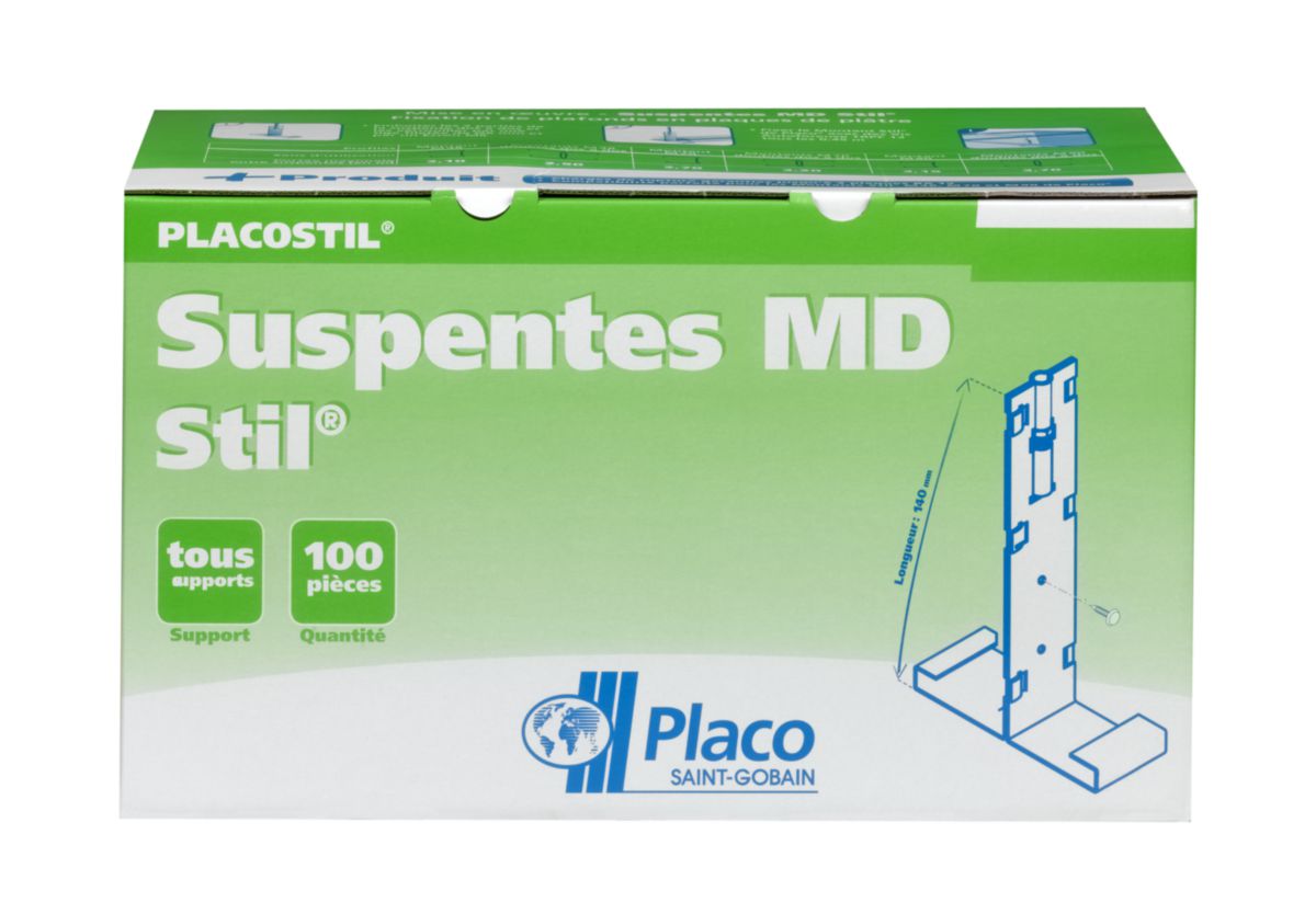 PLACO - Suspente MD Stil boîte de 100 | SFIC