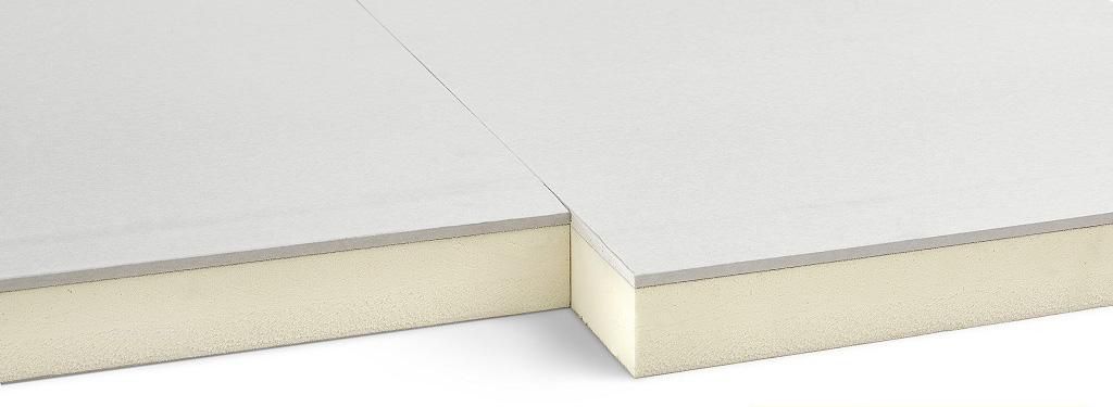 RECTICEL - Panneau isolant Eurothane g ba13 41+13 mm 2600 x 1200 r=1,90 réf 642130000000025 | SFIC