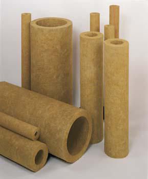 ROCKWOOL - Coquille laine de roche 850 nue épaisseur 40 diamètre 48 1,0m | SFIC