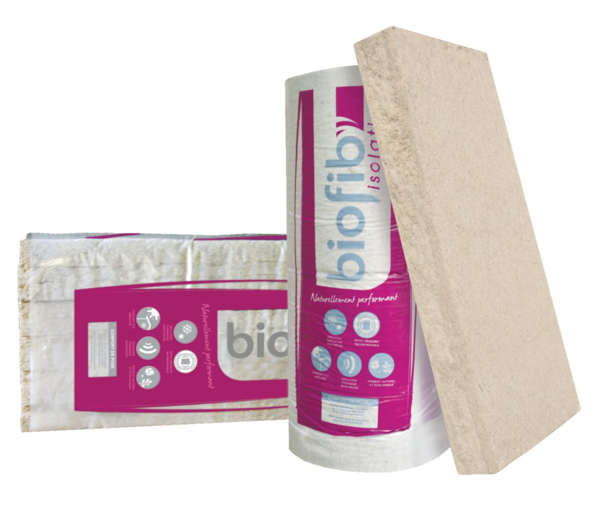 BIOFIB ISOLATION - Panneau isolant Biofib Trio - chanvre/coton/lin ...