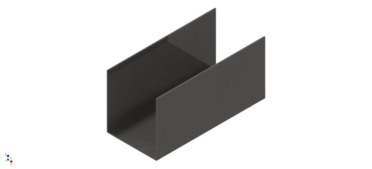 CLIPPER CORAMINE - Poteau bord à bord brut 2,6 m | SFIC