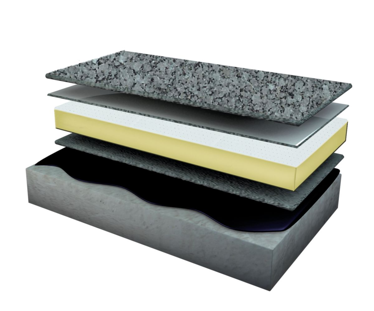 SOPREMA - Panneau Efigreen A 600 x 600 mm épaisseur 50 mm R=1,85 m².(K/W)ACERMI 03/006/105 | SFIC