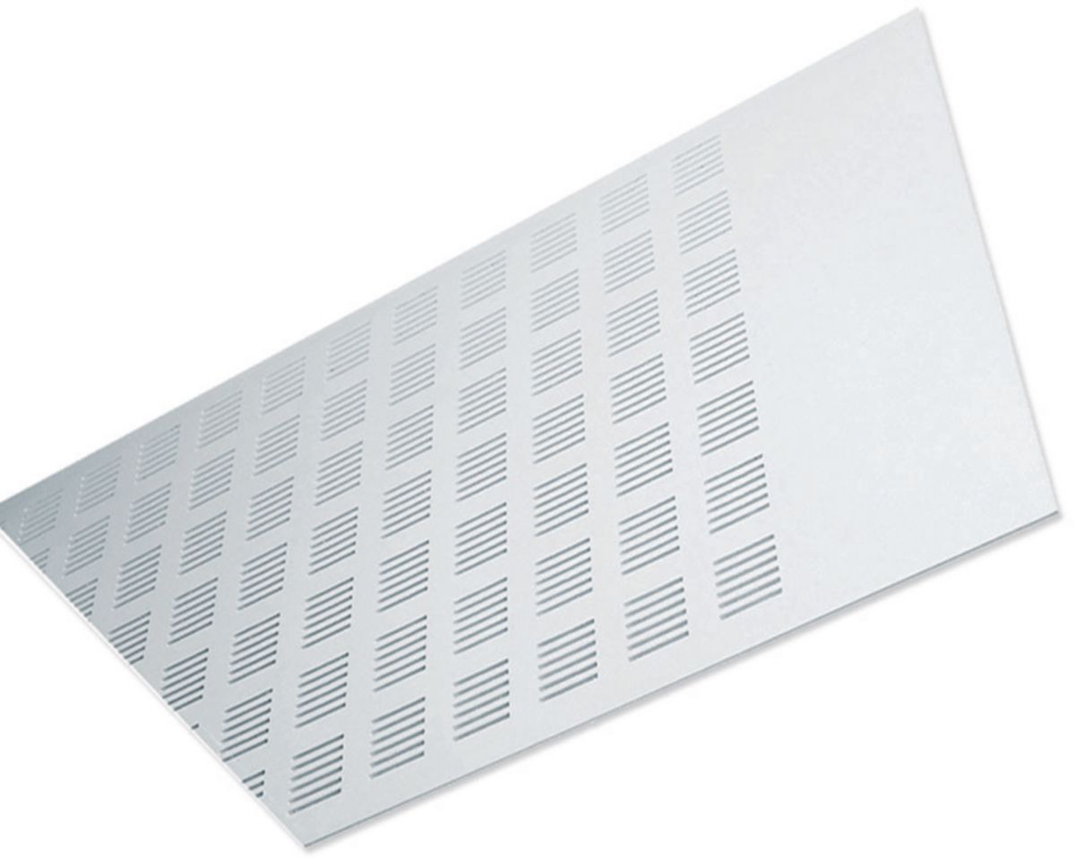 PLACO - Plaque de plafond Gyptone Activ' Air Line 6 12,5 2,4x1,2m | SFIC