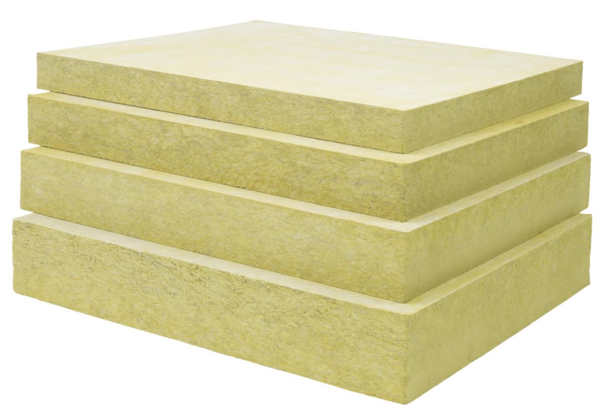 ISOVER - Panneau laine de roche Alphatoit 37 130mm 1,2x1,0m R=3,50 m²K ...