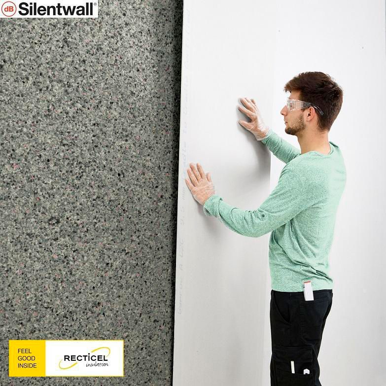 RECTICEL - Panneau isolant Silentwall 40 mm 2 500 x 600 bd réf ...
