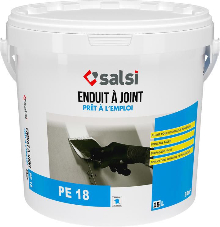 SALSI - Enduit à joints PE 18 Expert - seau de 15 l | SFIC